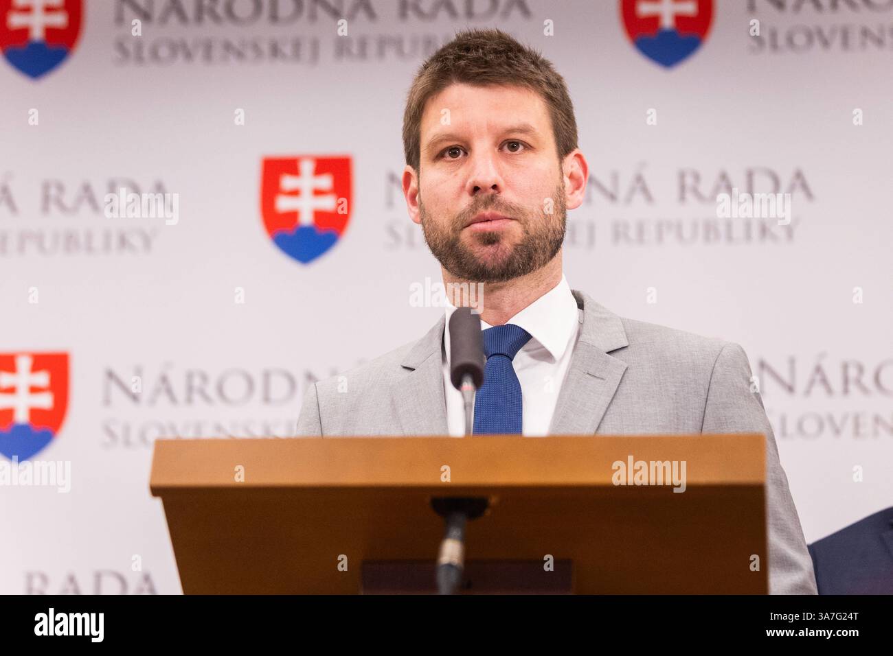 MICHAL SIMECKA The leader of the strongest Slovak opposition movement ...