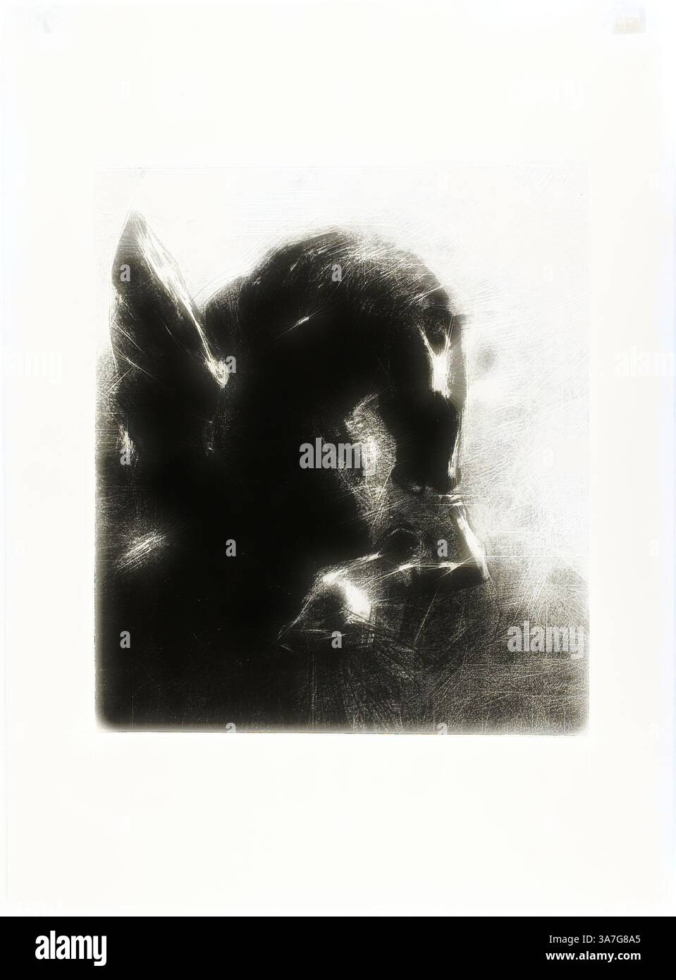 A stylized depiction of a mythical creature, featuring intricate ...