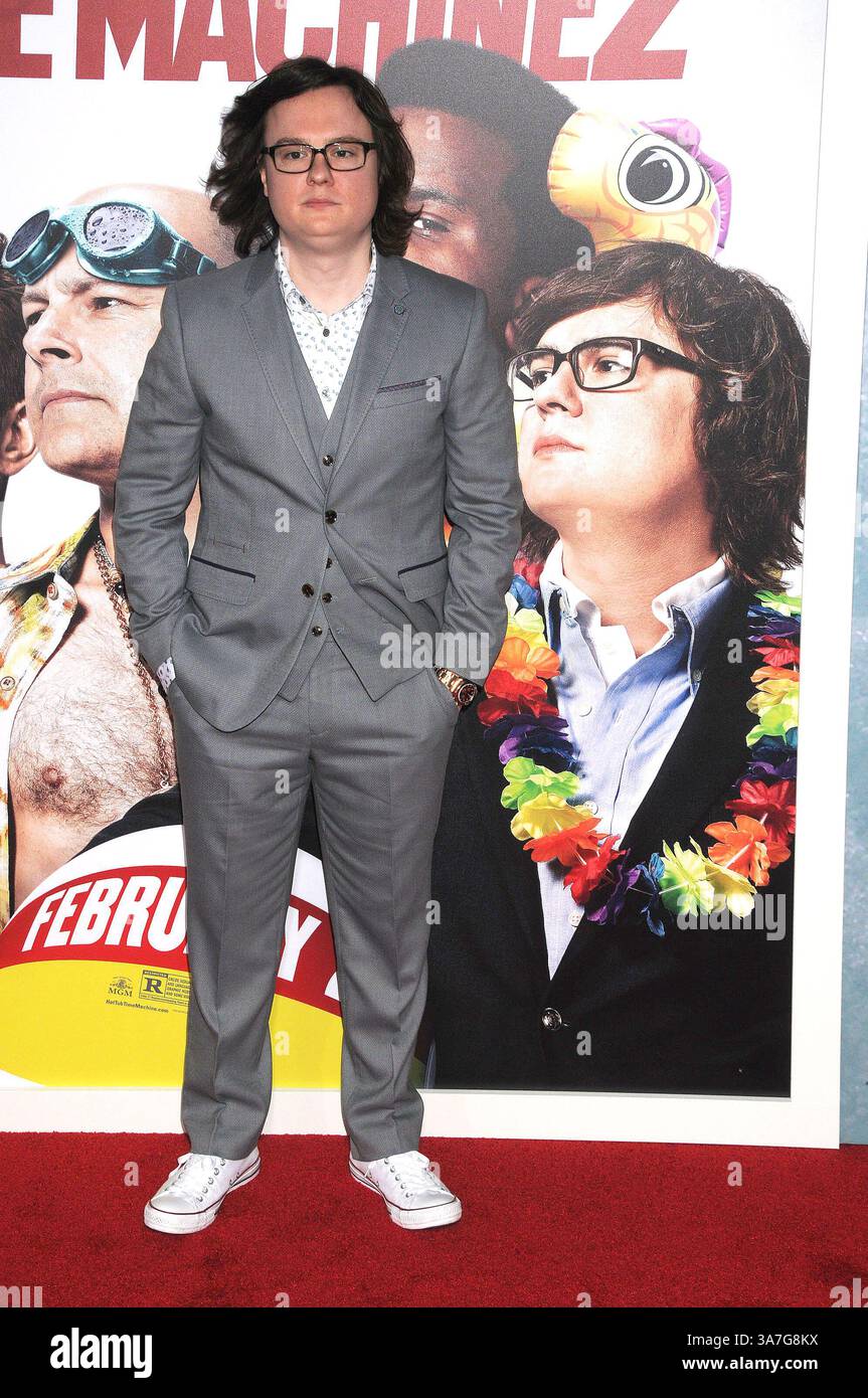 Clark Duke at the Hot Tub Time Machine 2 Premiere held at the Regency ...