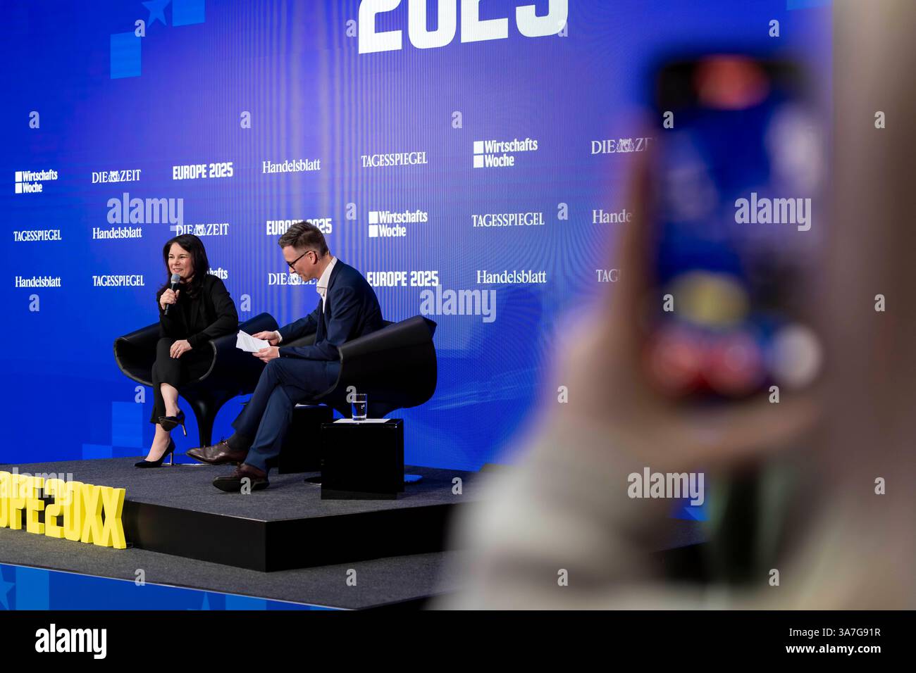Zweiter Tag der EUROPE 2025-Konferenz Annalena Baerbock, deutsche ...