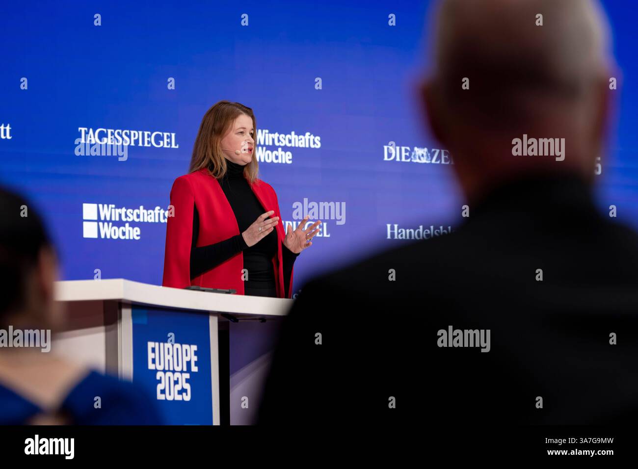 Zweiter Tag der EUROPE 2025-Konferenz Nina Kataeva, Managing Director & Partner bei der Boston ...