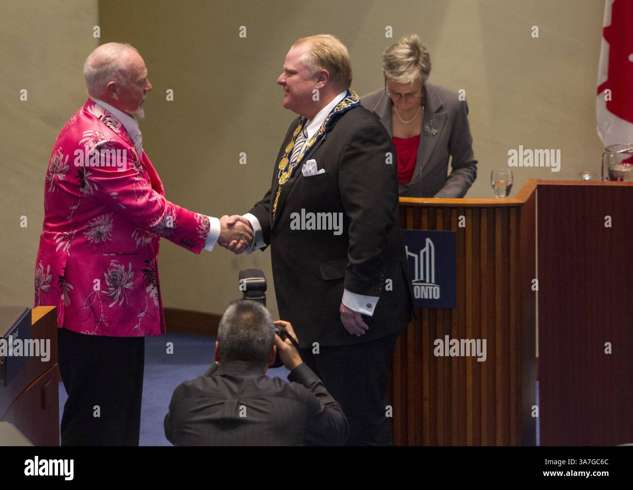 Dec. 7, 2010 - Toronto, Ontario, Canada - Newly minted mayor ROB FORD ...