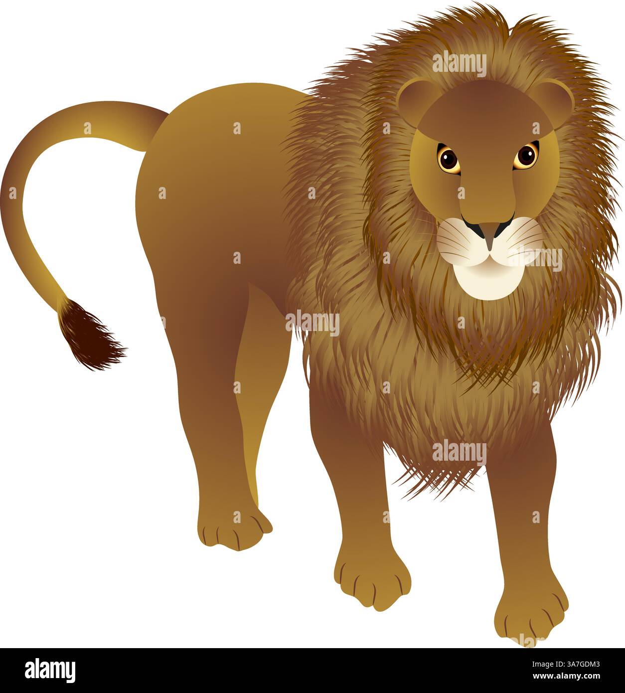 Lion count Stock Vector Images - Alamy