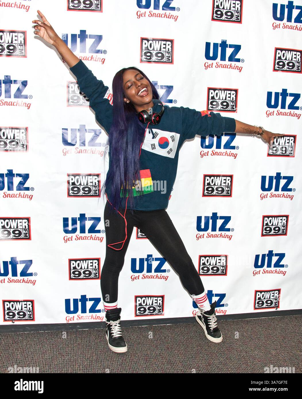 Justine Skye at Power 99's Performance Theatre in Bala Cynwyd ...