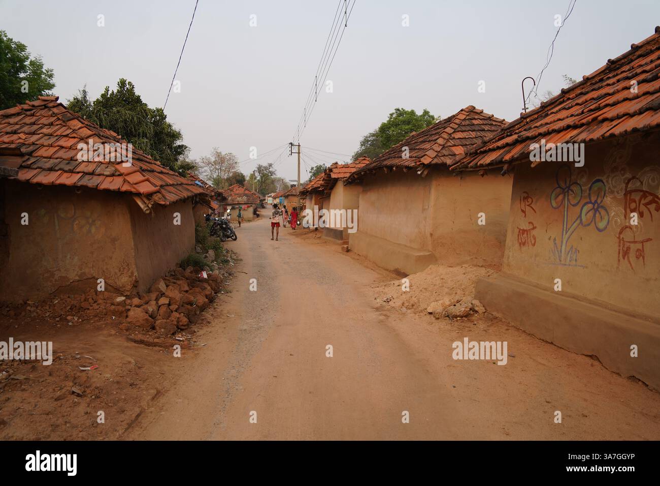 Baranti - a tribal village of Purulia, West Bengal, India Stock Photo ...