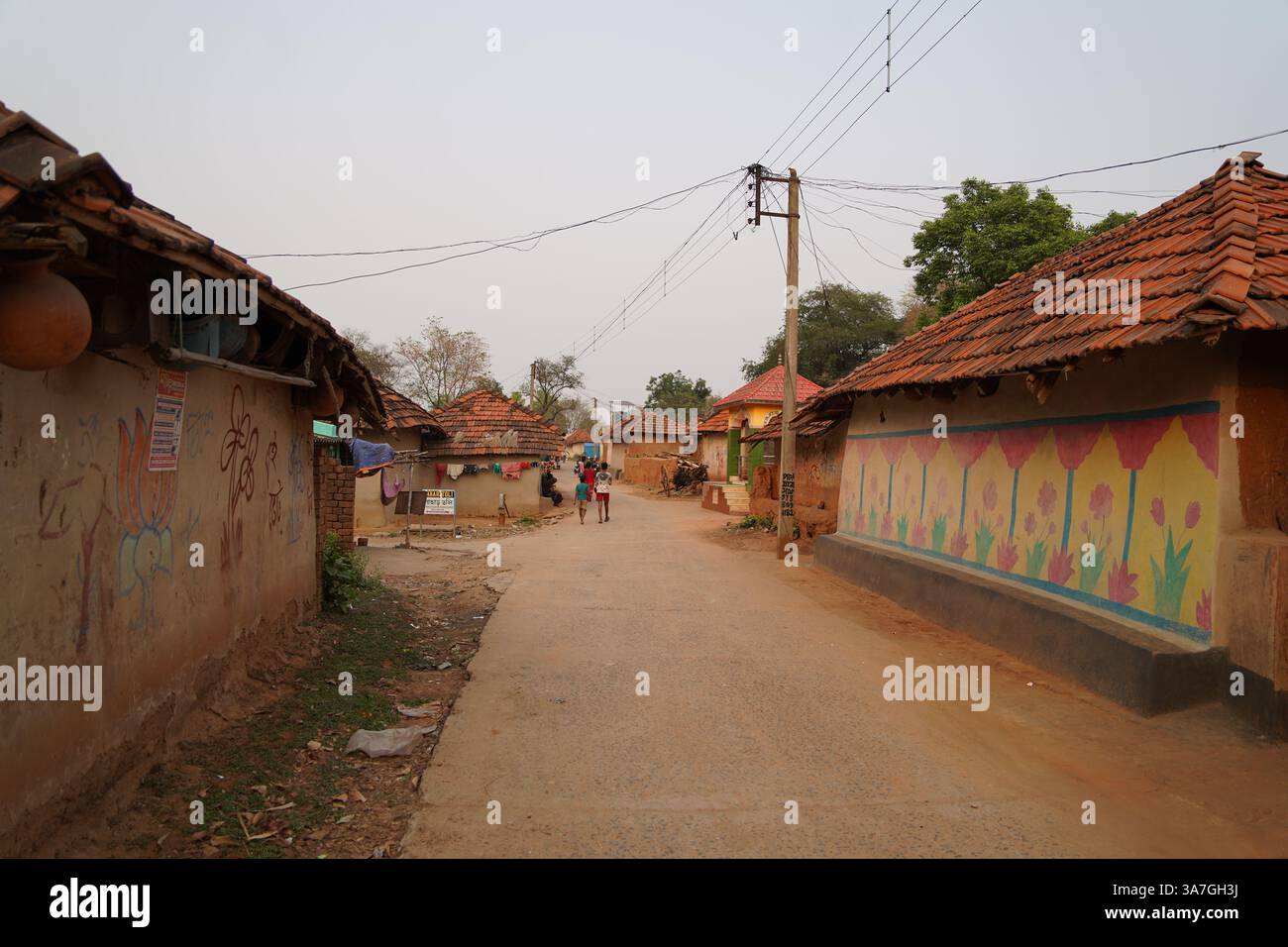 Baranti - a tribal village of Purulia, West Bengal, India Stock Photo ...
