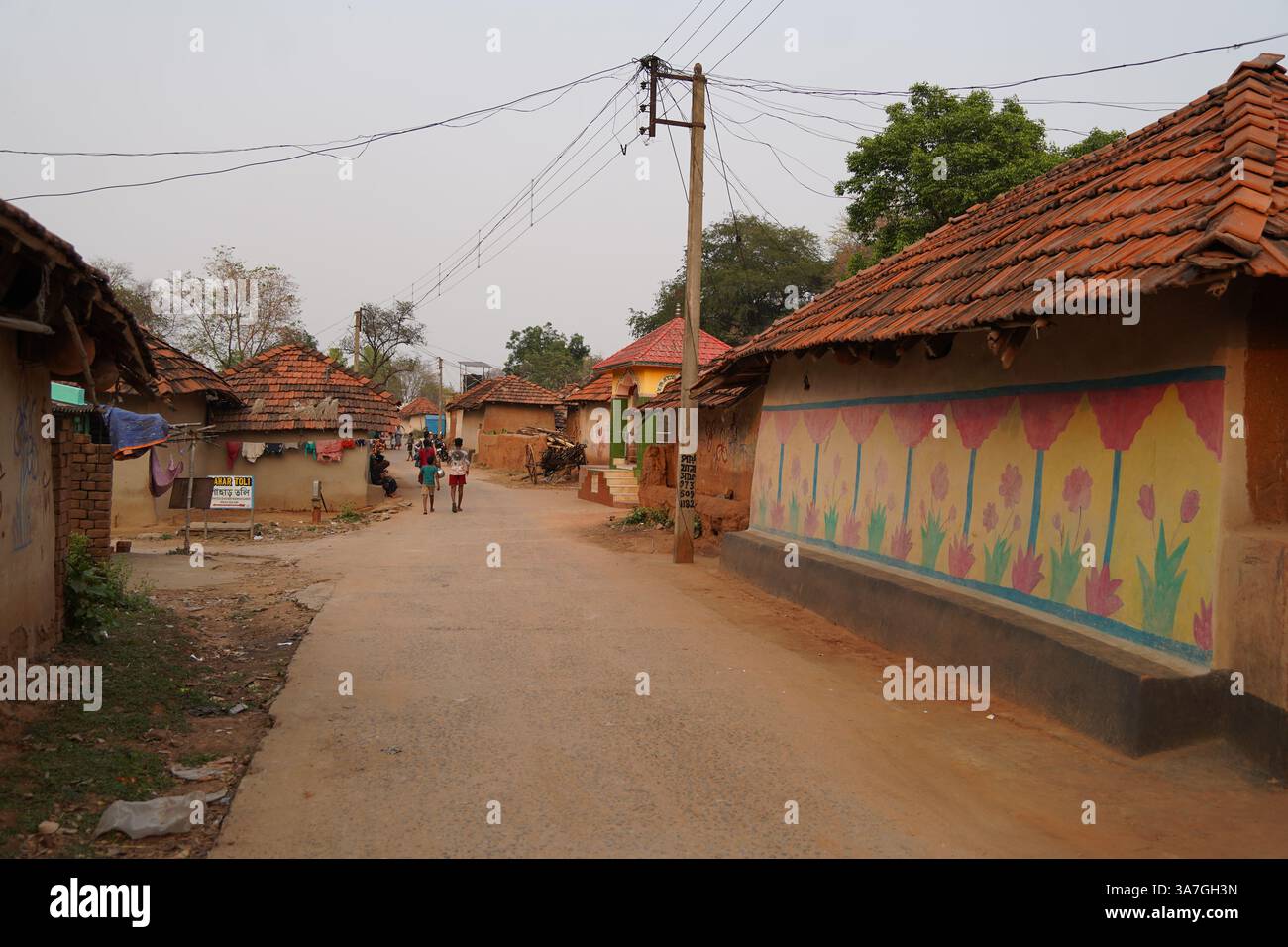 Baranti - a tribal village of Purulia, West Bengal, India Stock Photo ...