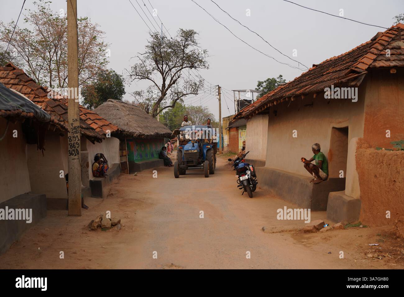 Baranti - a tribal village of Purulia, West Bengal, India Stock Photo ...