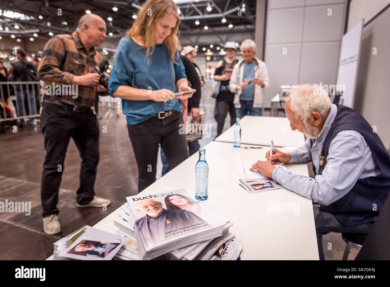Tag 1 der Leipziger Buchmesse 2025 auf dem Neuen Messegelände ...