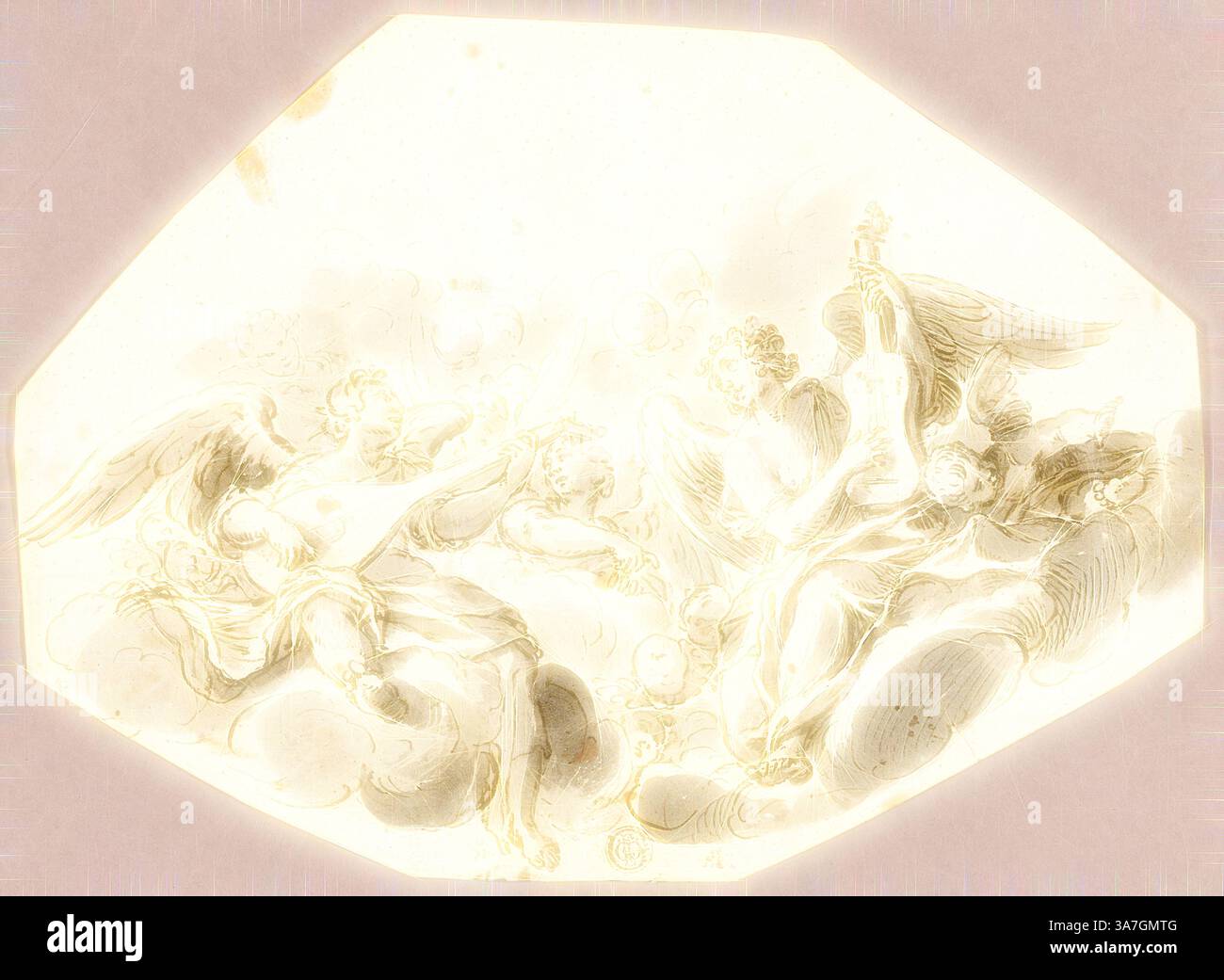 Celestial gathering of figures hi-res stock photography and images - Alamy