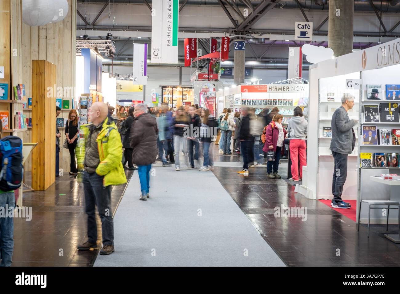 Tag 1 der Leipziger Buchmesse 2025 auf dem Neuen Messegelände ...