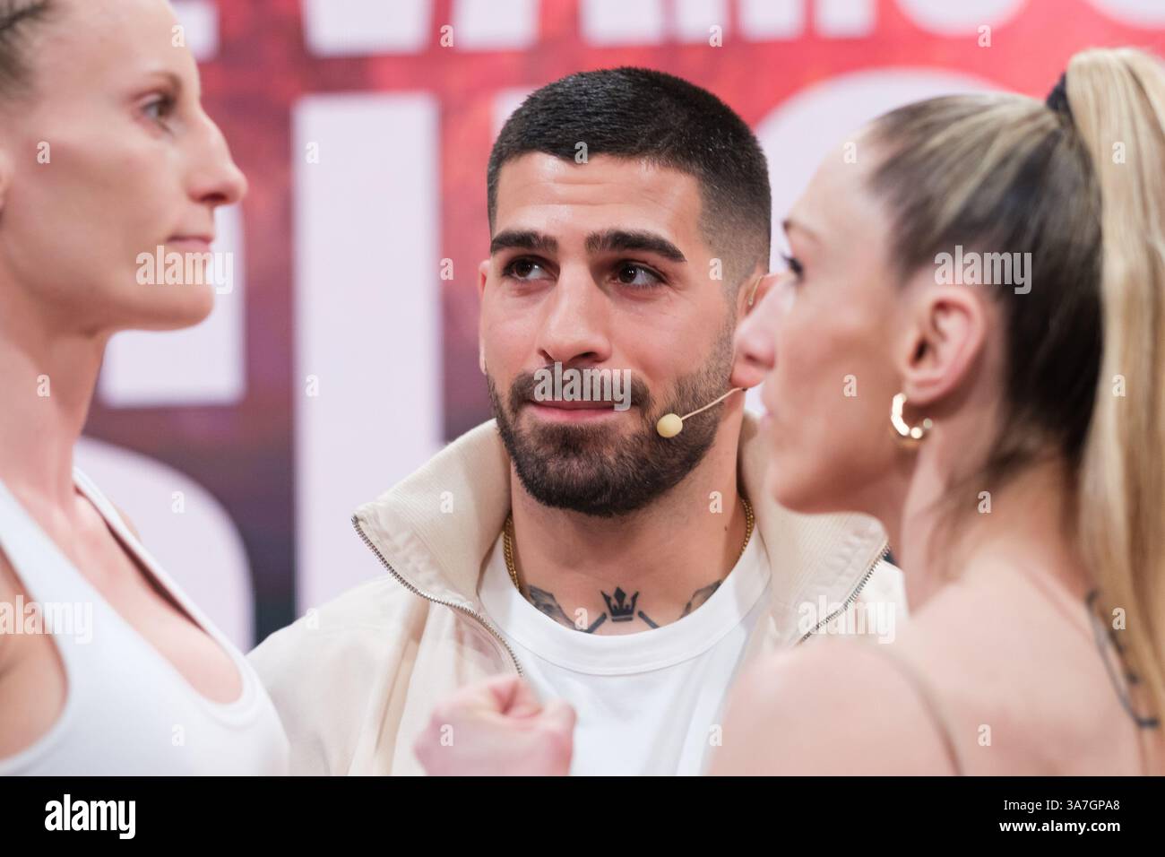 UFC fighter Ilia Topuria attends to Presentation of WOW 17 at Movistar ...