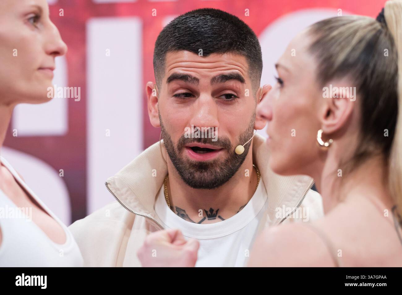 UFC fighter Ilia Topuria attends to Presentation of WOW 17 at Movistar ...