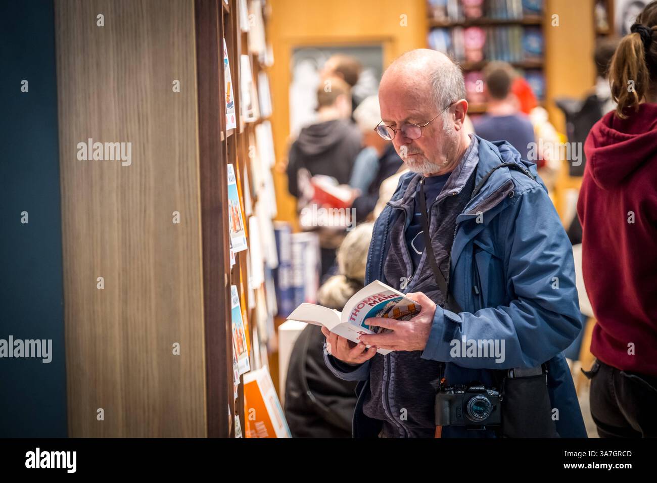 Tag 1 der Leipziger Buchmesse 2025 auf dem Neuen Messegelände ...