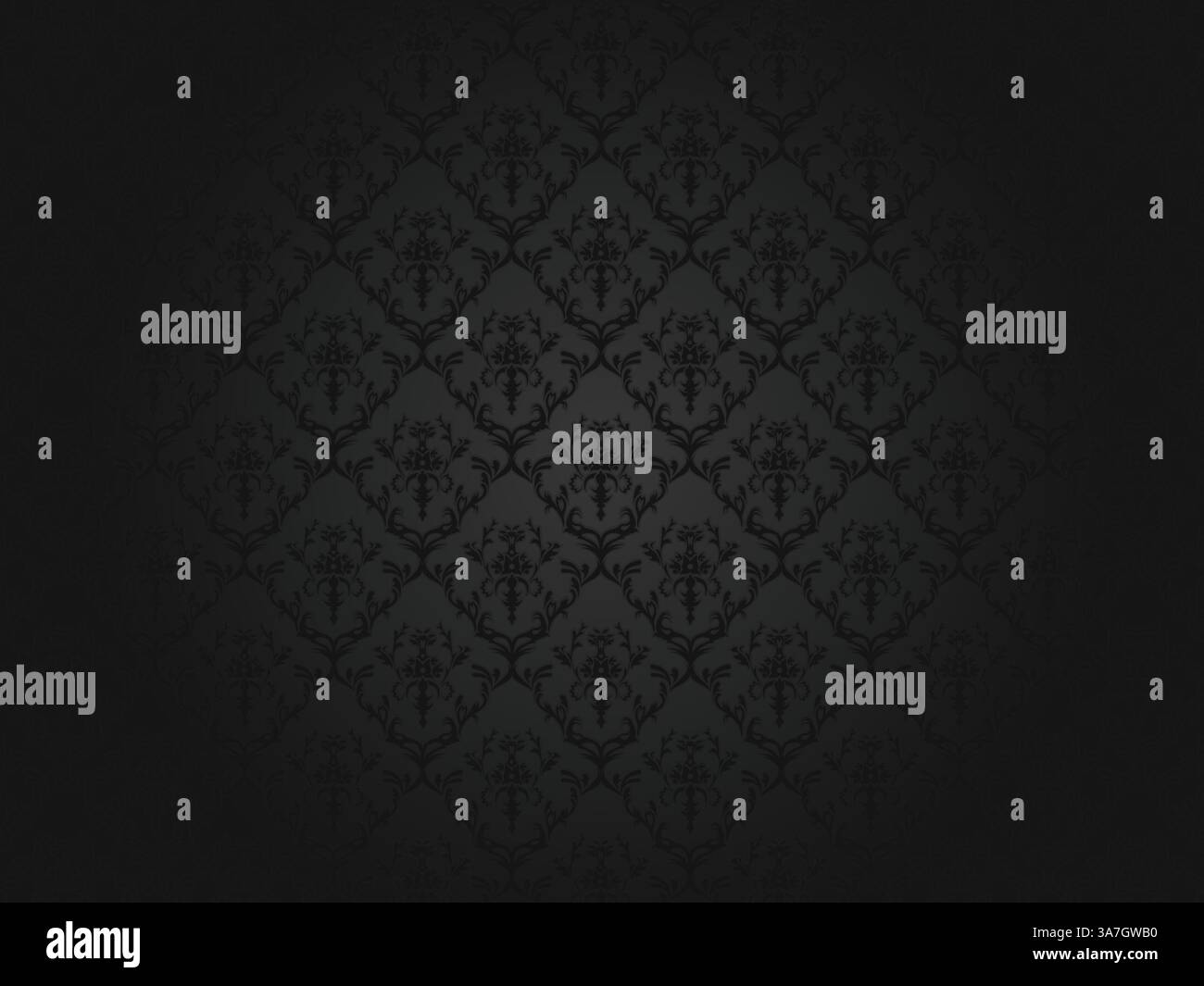 Wallpaper floral carpet Black and White Stock Photos & Images - Alamy