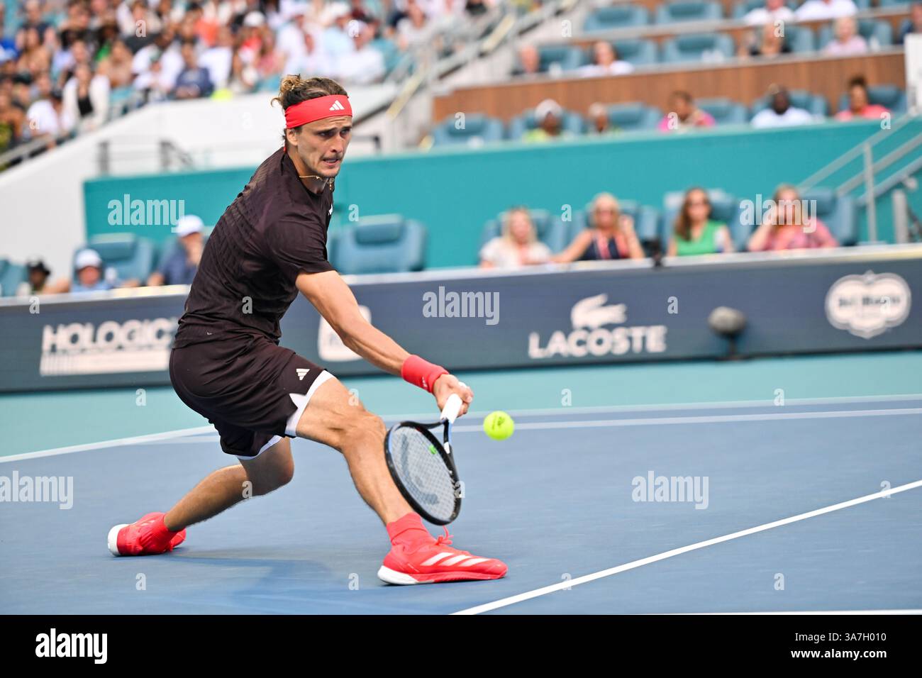 March 26, 2025: Alexander Zverev (GER) was defeated by Arthur Fils (FRA ...