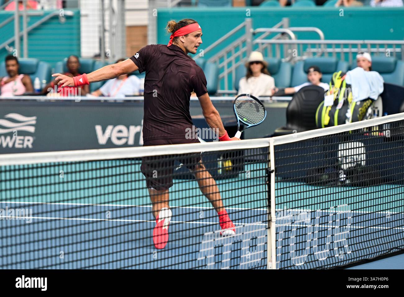 March 26, 2025: Alexander Zverev (GER) was defeated by Arthur Fils (FRA ...