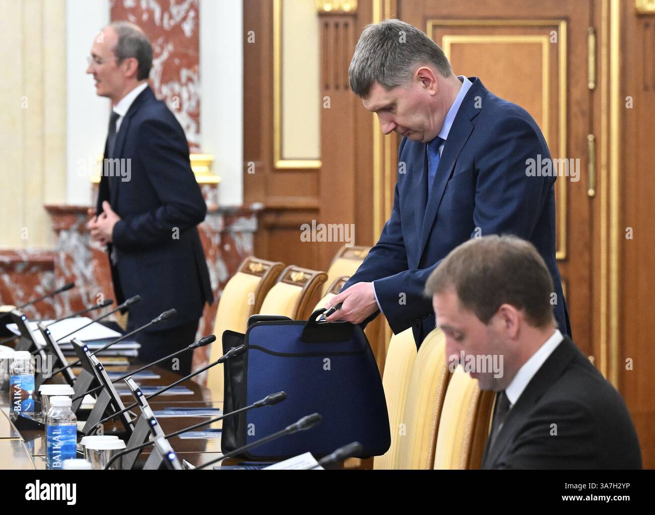 Moscow, Russia. 27th Mar, 2025. Russian Minister of Economic ...