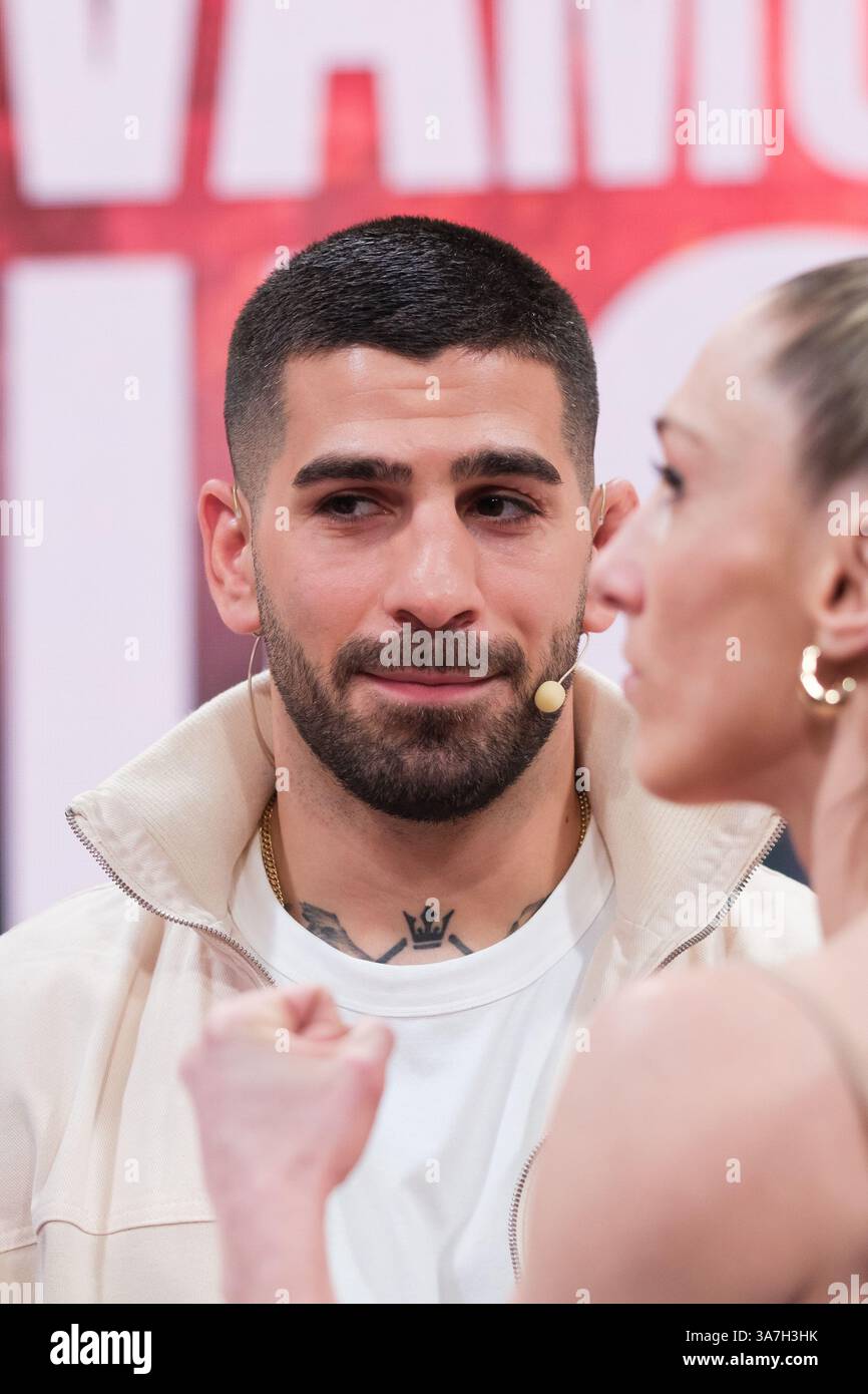 UFC fighter Ilia Topuria attends to Presentation of WOW 17 at Movistar ...