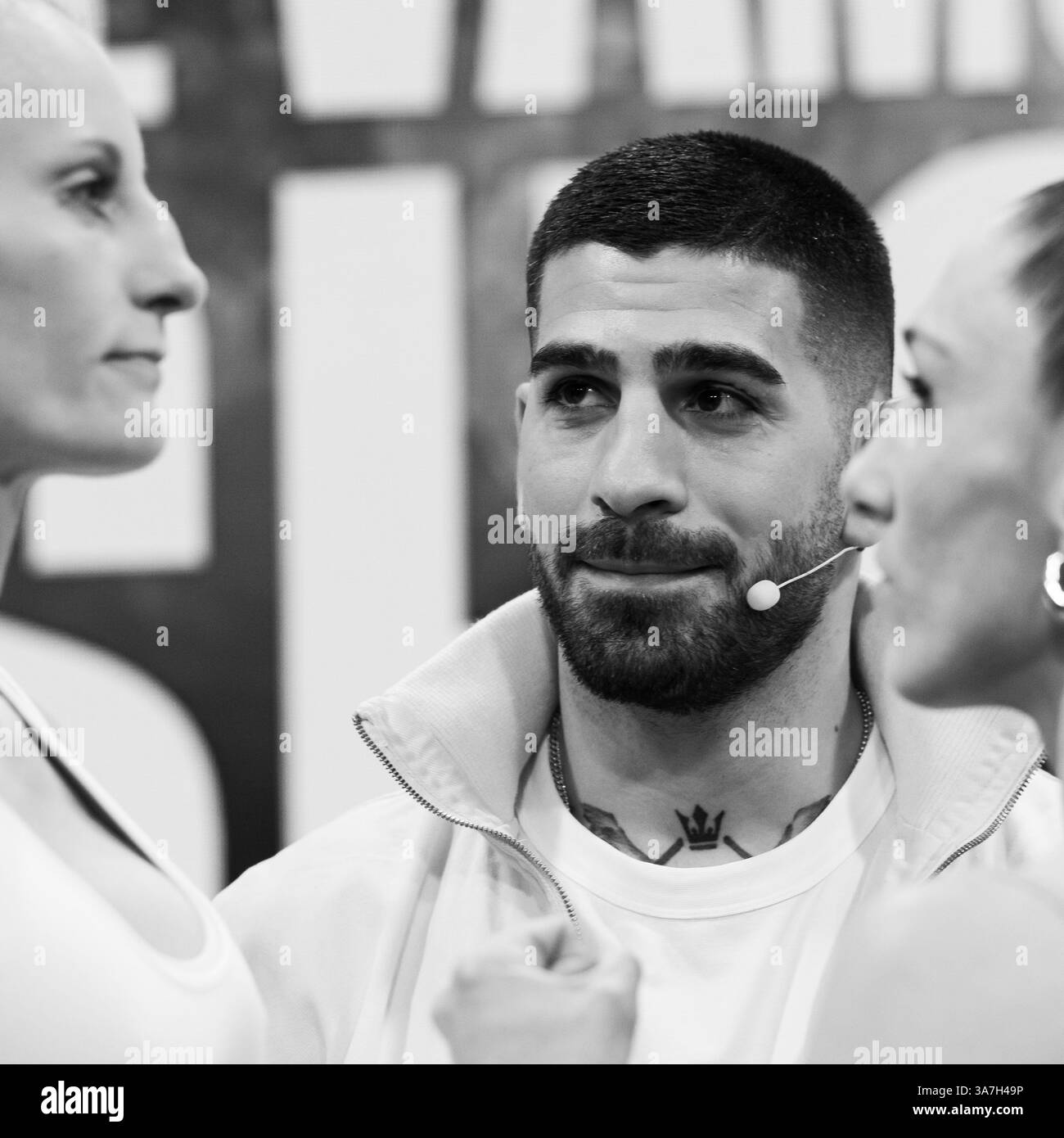 UFC fighter Ilia Topuria attends to Presentation of WOW 17 at Movistar ...