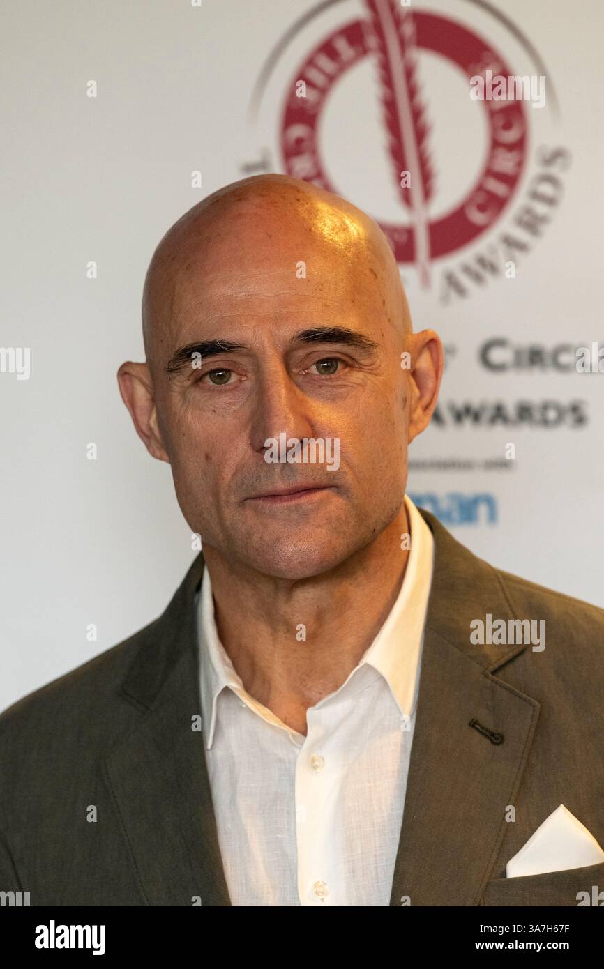 London, UK. 27 March 2025. Mark Strong at the Drama section of the ...