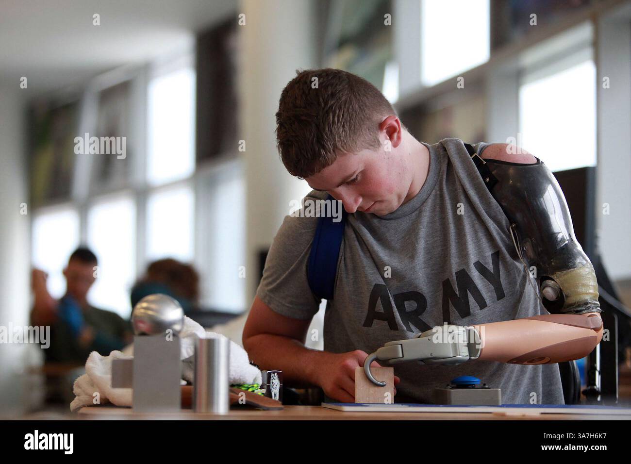 March 7, 2012 - San Antonio, Texas, U.S. - Army Pfc. KEVIN TRIMBLE, 19 ...