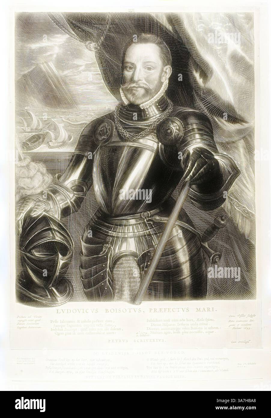 A regal figure in elaborate armor stands confidently, adorned with ...