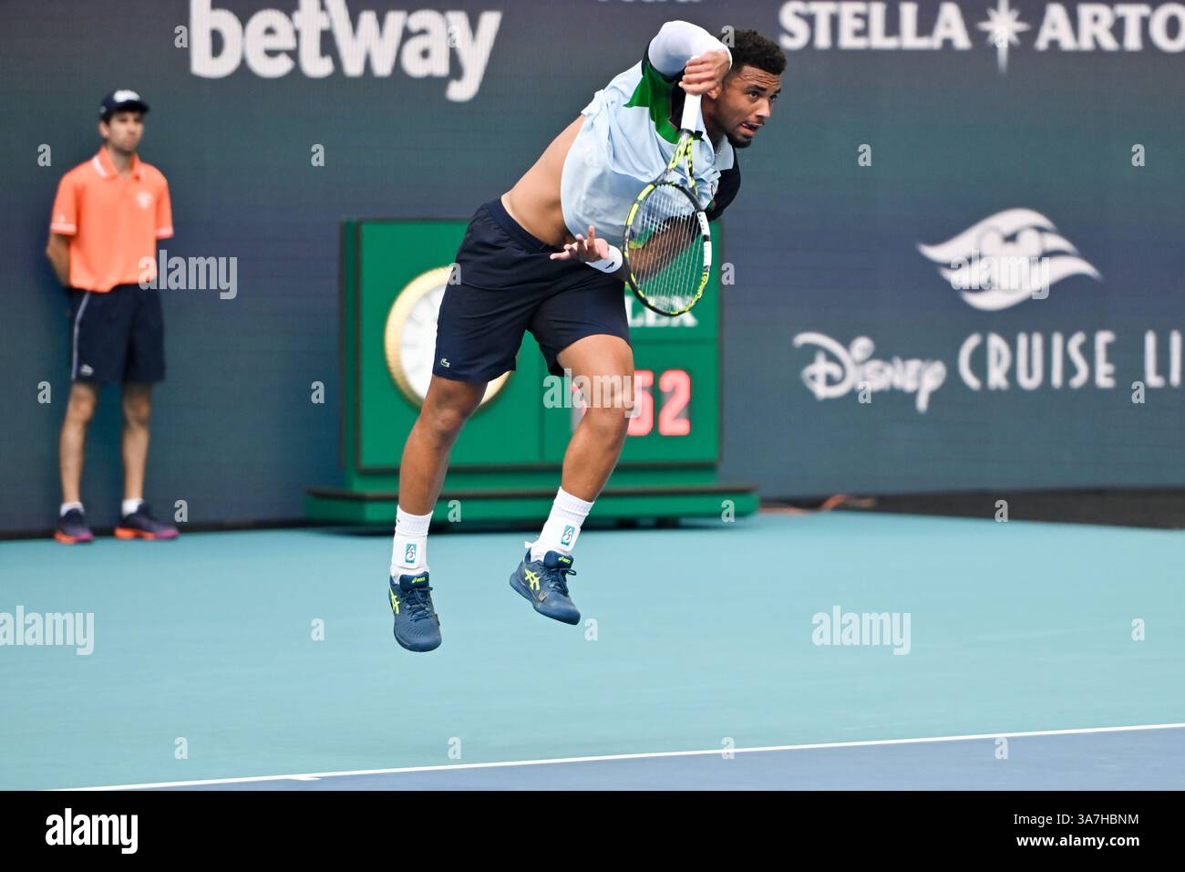 March 26, 2025: Arthur Fils (FRA) defeated Alexander Zverev (GER) at ...