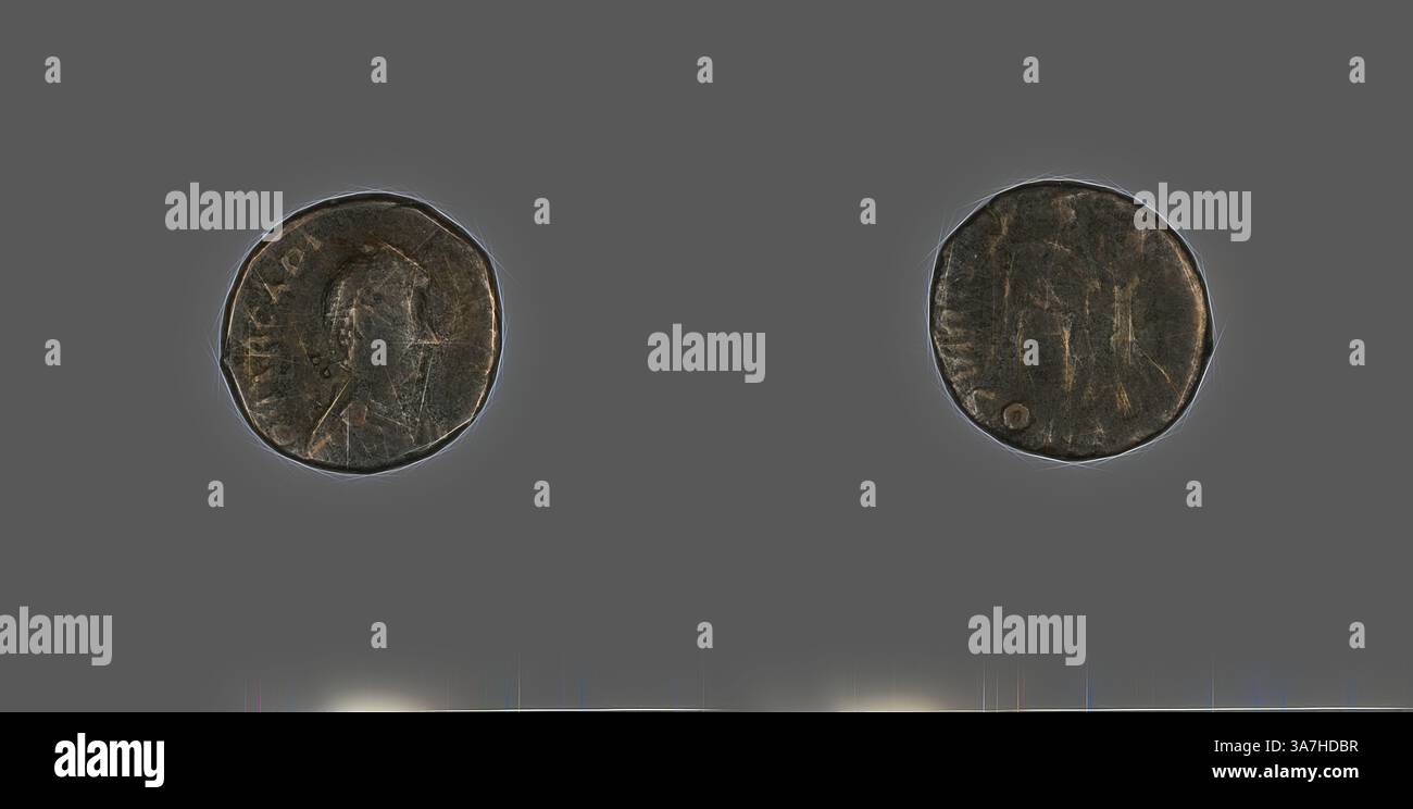 Pair of antique coins displays hi-res stock photography and images - Alamy