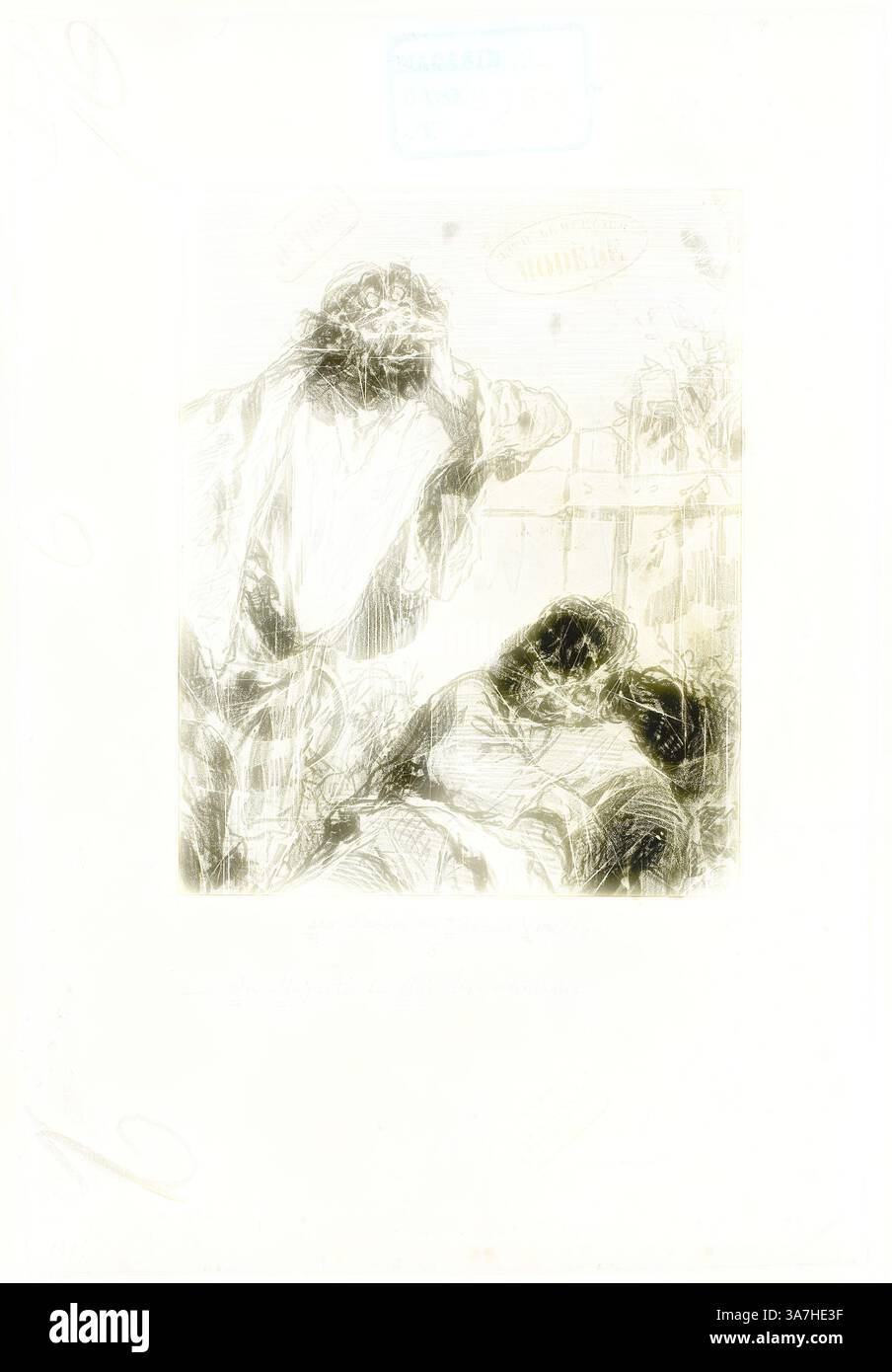 A scene depicting two figures in a moment of quiet connection ...