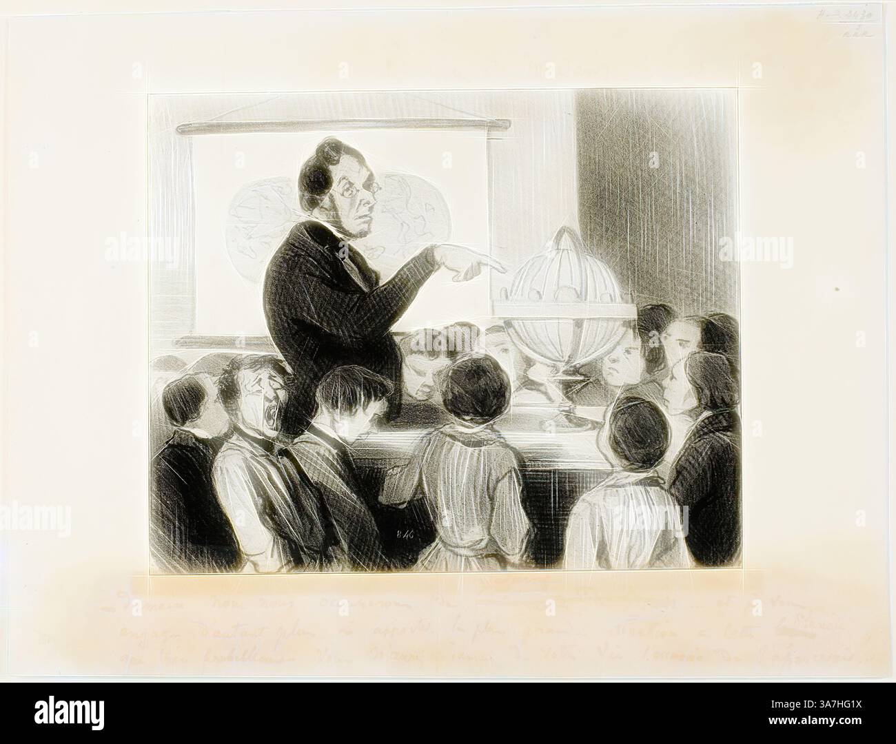 Stern teacher stands hi-res stock photography and images - Alamy