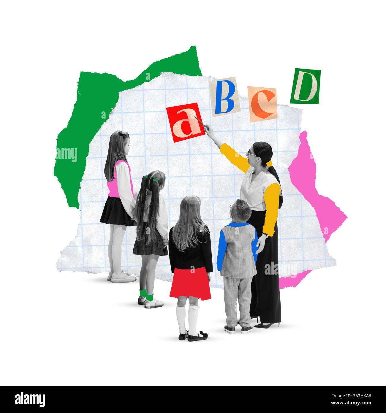 Homework kids playing Cut Out Stock Images & Pictures - Alamy