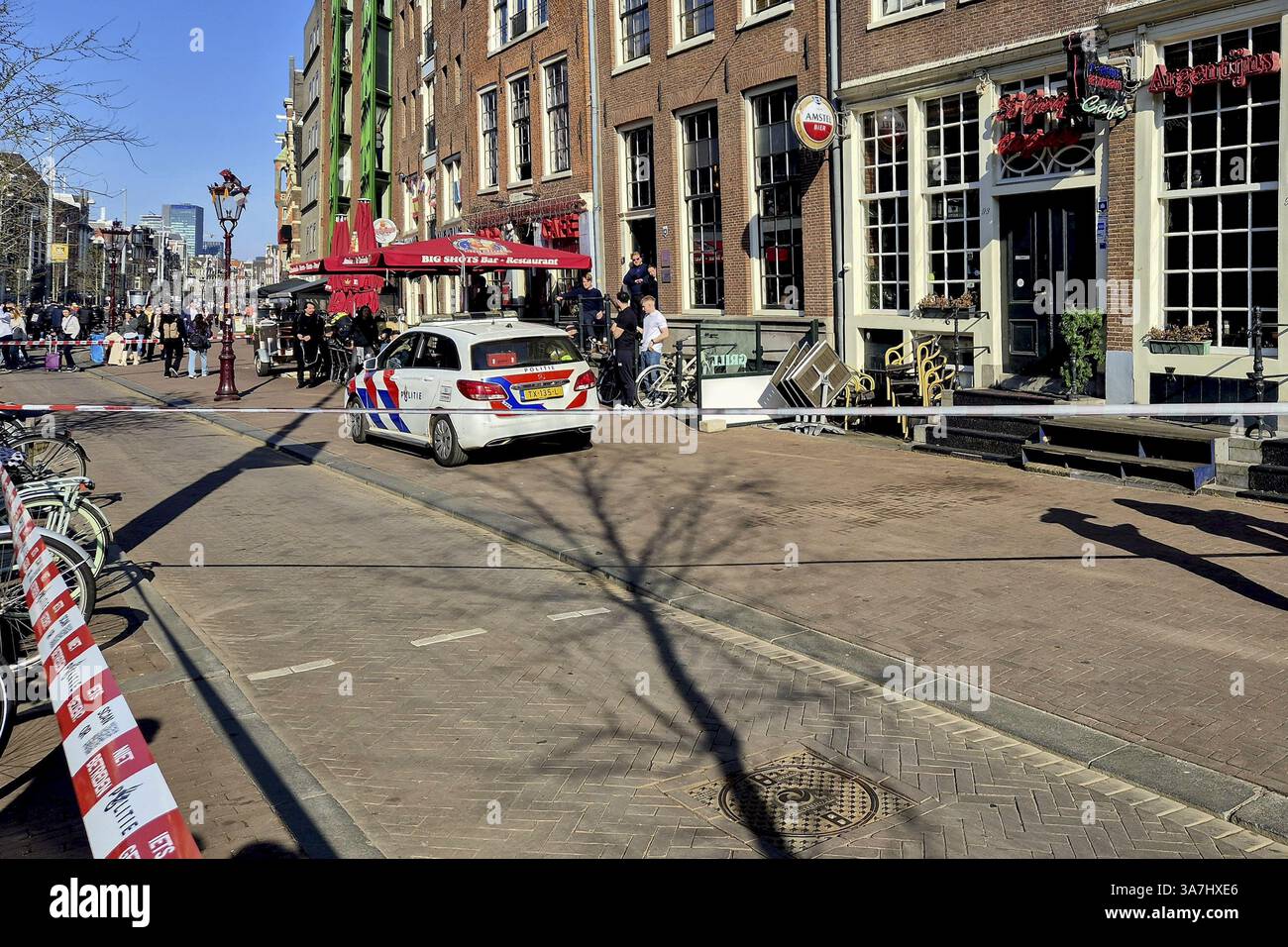 Police at the scene of a stabbing with multiple injuries near Dam ...