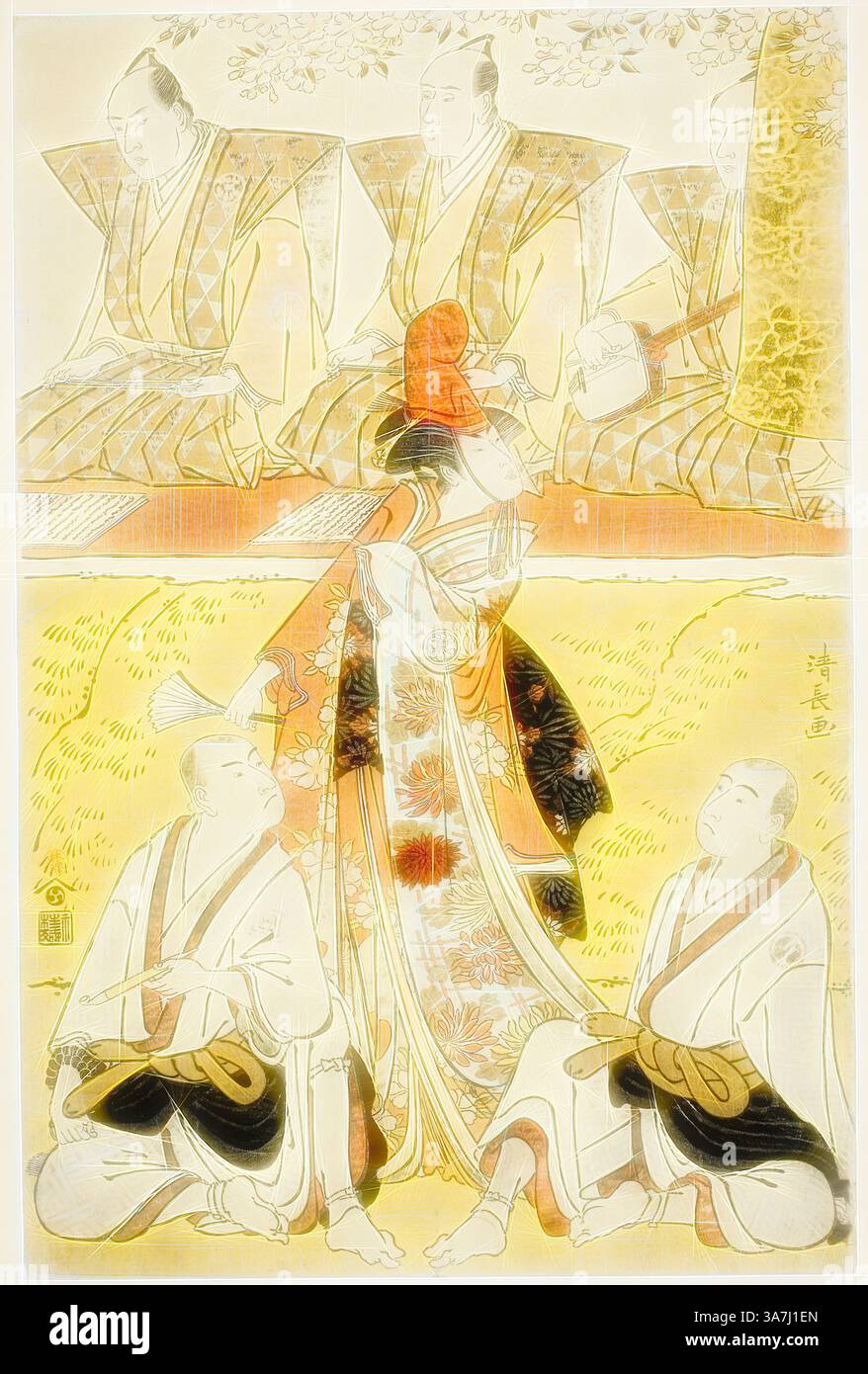 Shosa mata saku hana museume dojoji hi-res stock photography and images ...