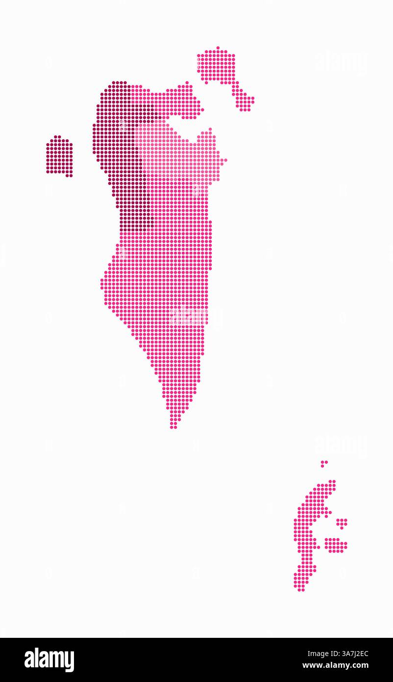 Bahrain map hi-res stock photography and images - Alamy
