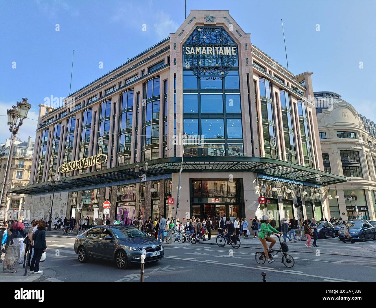 Samaritaine paris france hi-res stock photography and images - Alamy