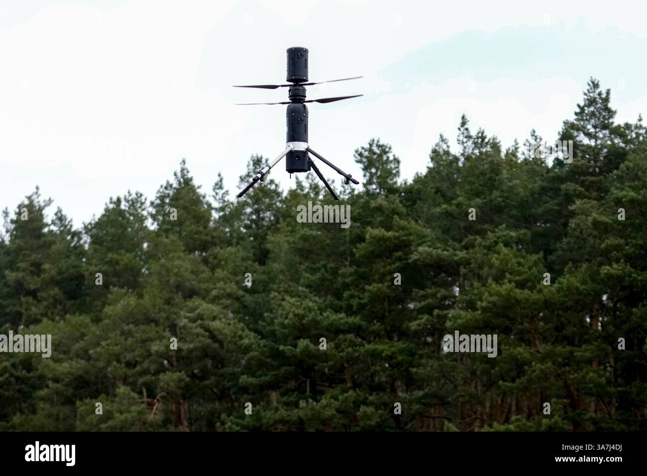 A prototype AI-based drone system with an autonomous Al-based system ...