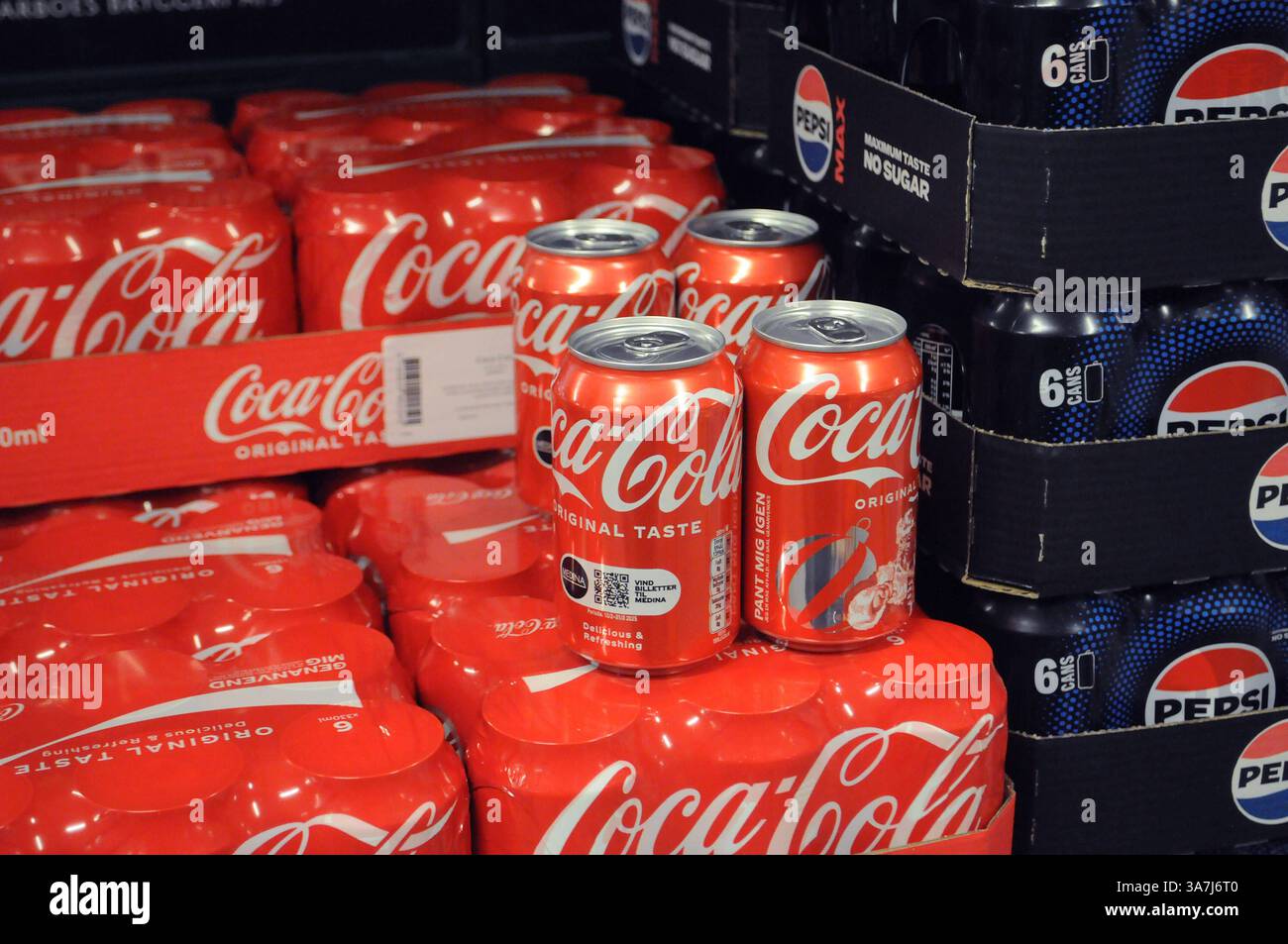 Copenhagen/ DenmarK/27 march 2025/ Coca cola copenhagen. Photo.Francis ...