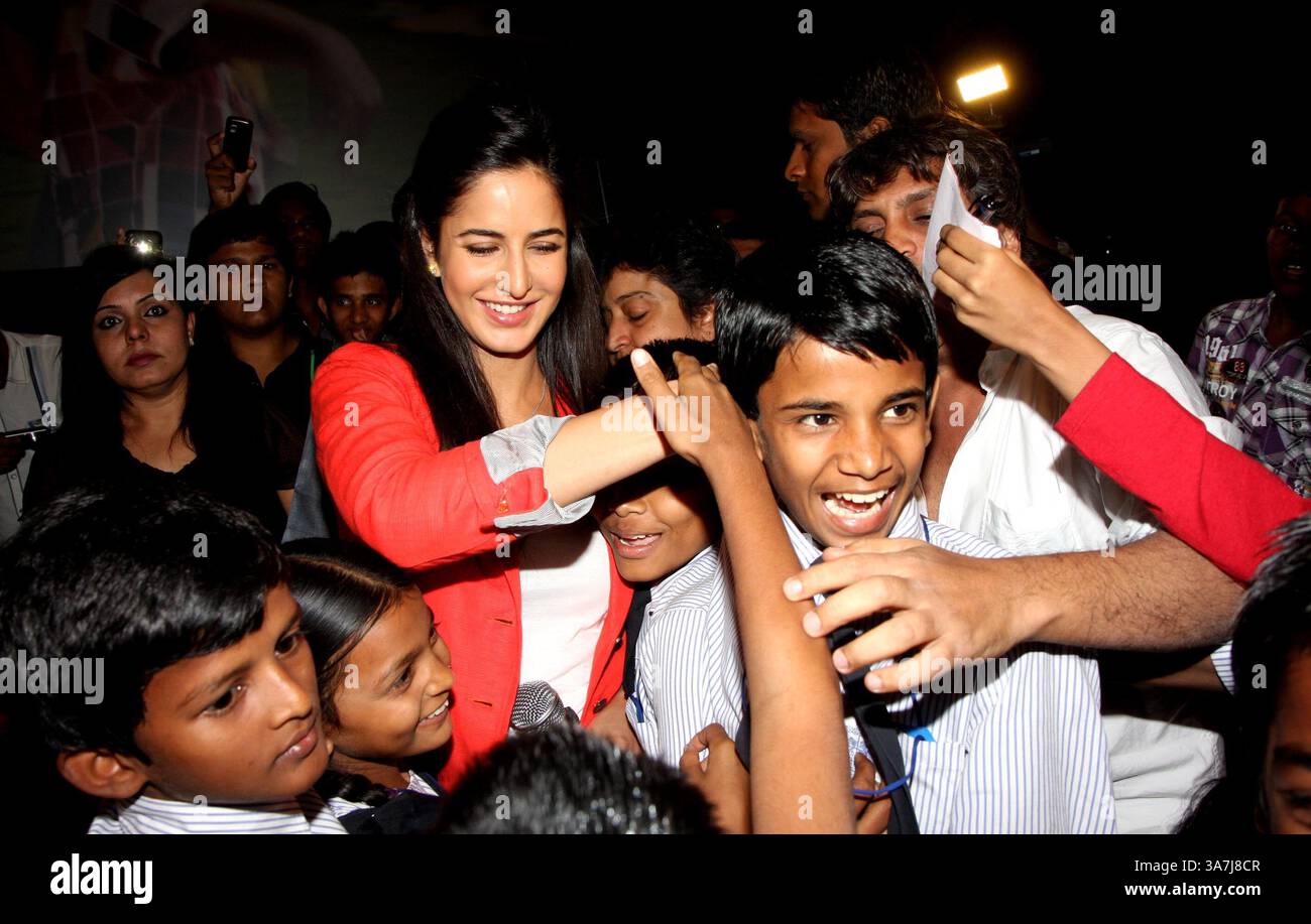 MUMBAI, INDIA - JANUARY 22: Indian Bollywood film actress Katrina Kaif ...