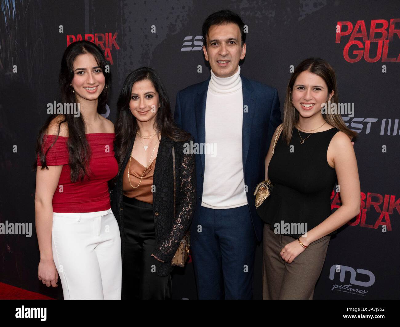 Los Angeles, California, USA. 26th Mar, 2025. (R-L) Nayla Punjabi ...