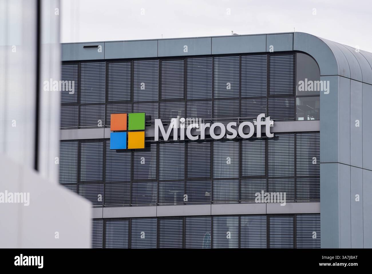 Microsoft, Logo, Computer, PC, Software, Büro, Bürogebäude ...