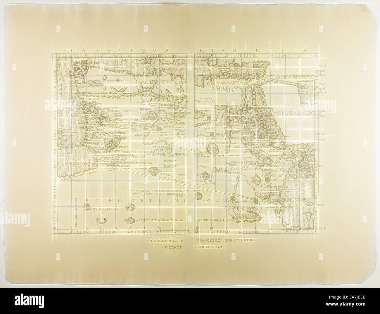 A historical map featuring intricate illustrations and labels ...