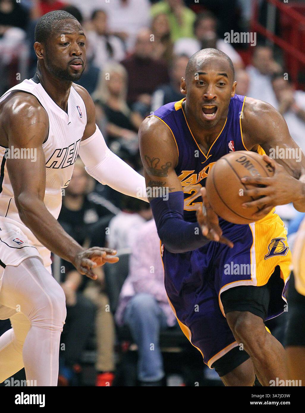 Dwayne wade kobe hi-res stock photography and images - Alamy