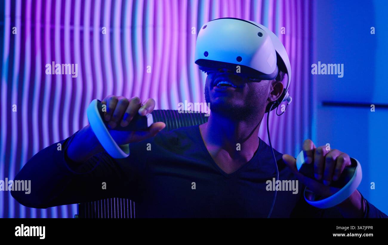 Depressed african american guy using hi-res stock photography and ...