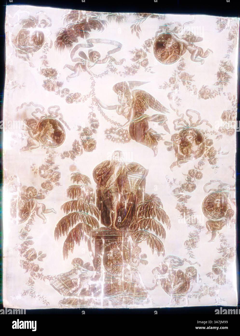 Prominent angelic figure amidst ornate details hi-res stock photography ...