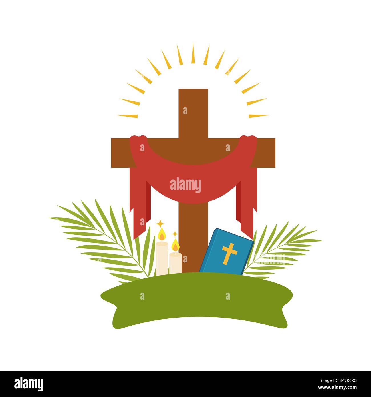 Easter sunday church holy Stock Vector Images - Alamy