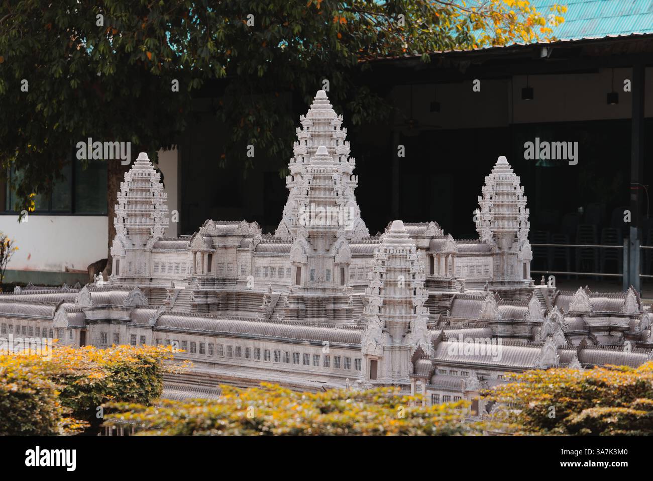 An Intricate and Detailed Model of the Iconic Angkor Wat at the ...