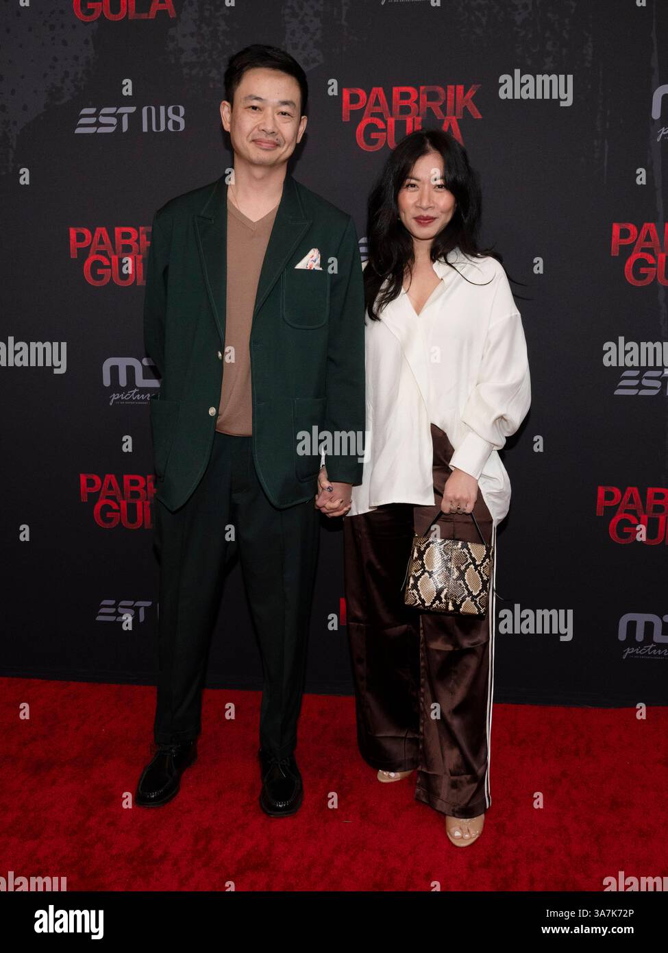 March 26, 2025, Los Angeles, California, USA: Dan Troong and Brittany ...