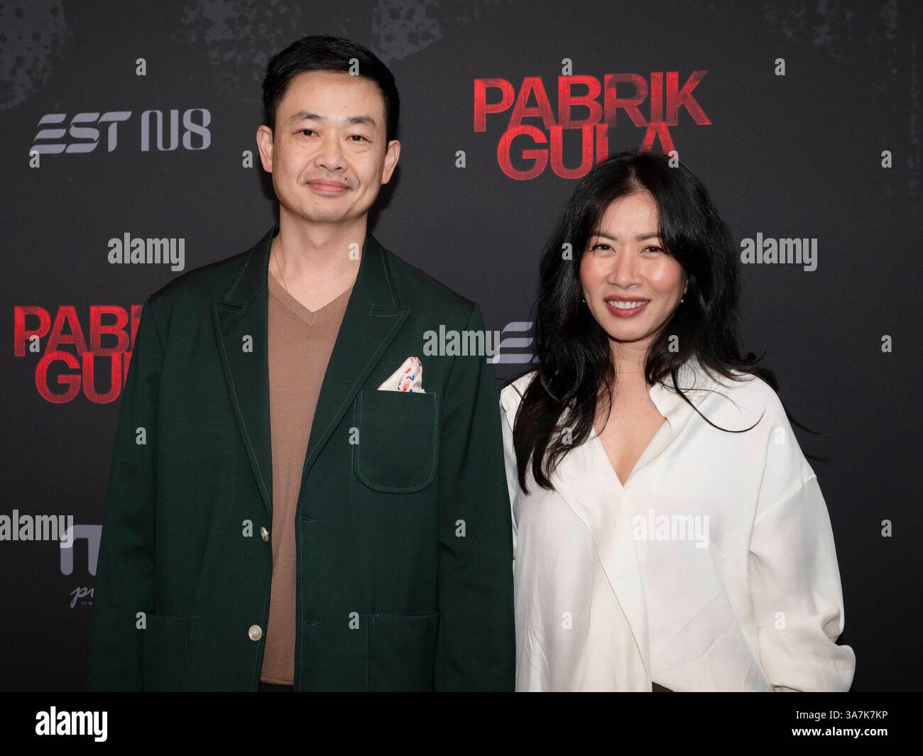 March 26, 2025, Los Angeles, California, USA: Dan Troong and Brittany ...