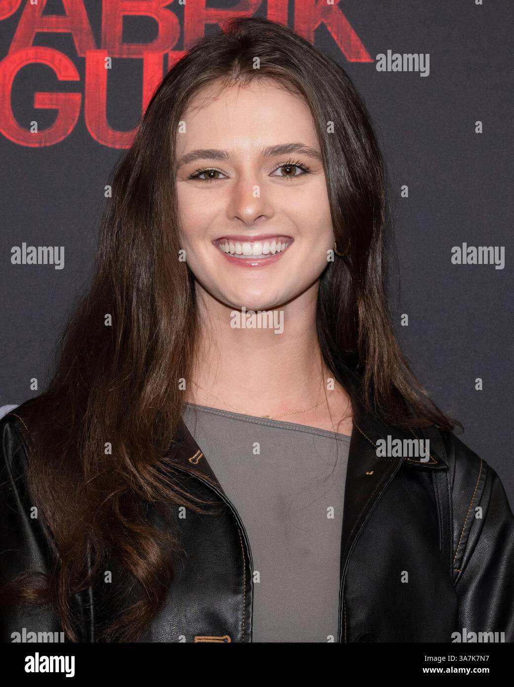 March 26, 2025, Los Angeles, California, USA: Maryya Menendez attends ...